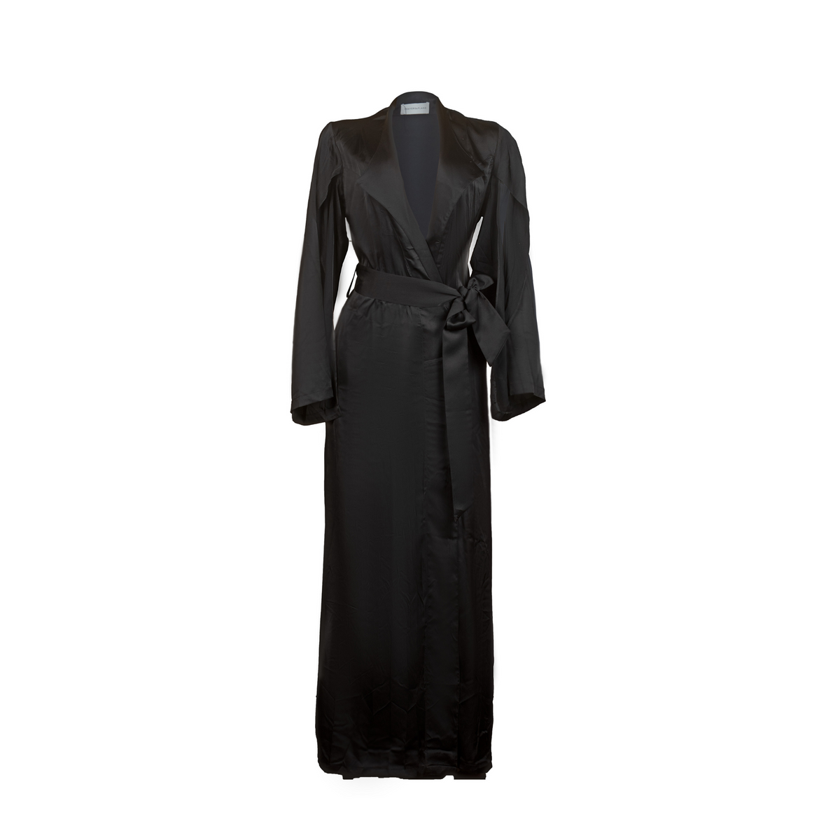 Maxi Tumaini Silk Robe Black – Prayers and Plans